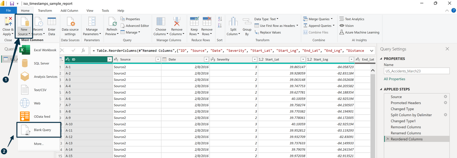 ISO Weeks in Power Query