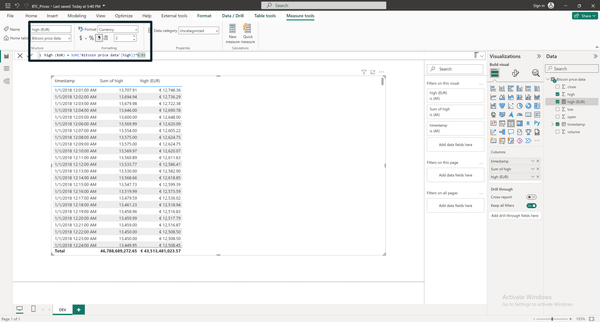 Using the Tabular editor to create multiple DAX measures fast