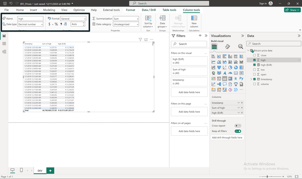 Using the Tabular editor to create multiple DAX measures fast